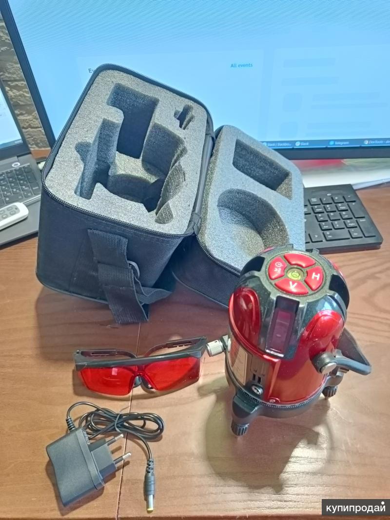 Лазерный уровень Deko Laser 4V1H в Москве