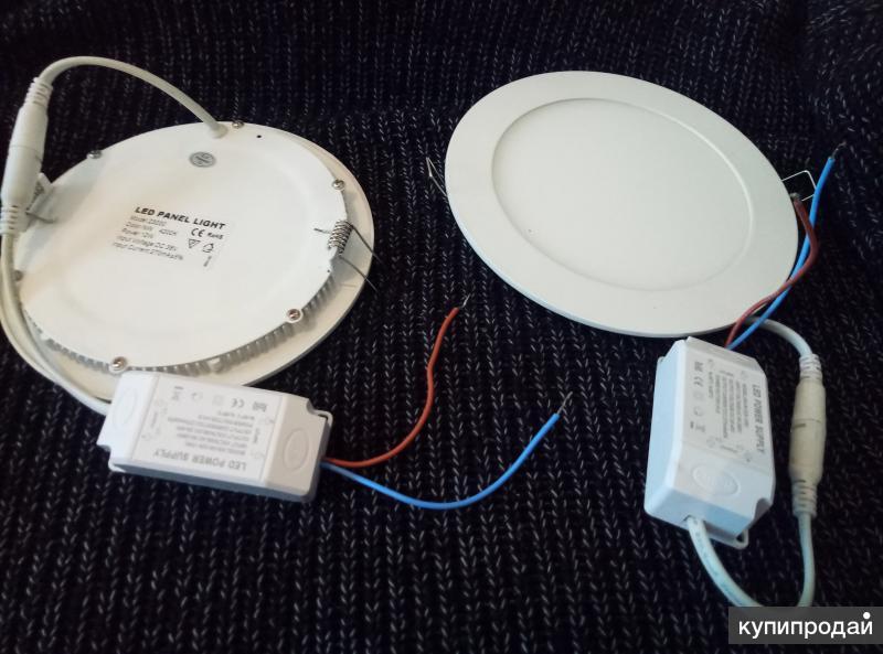 Лед панели, светильники в Москве