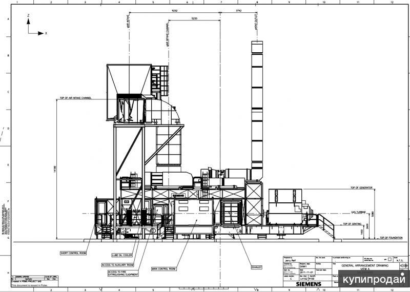 Siemens SGT-600 25 MW Gas Turbine Generator в Новосибирске