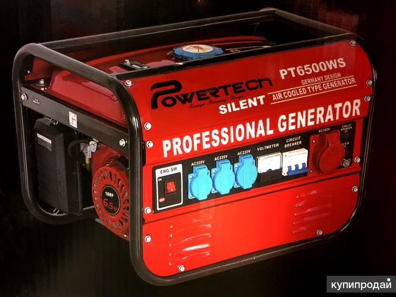 Генератор Powertech Pt6500w в Москве